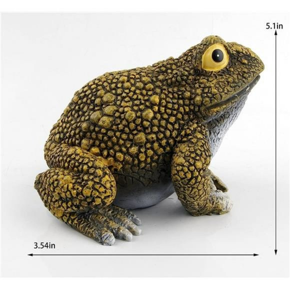 Accents | Frog Toad Sculptures Garden Statues Yard Art Resin Outdoor ...
